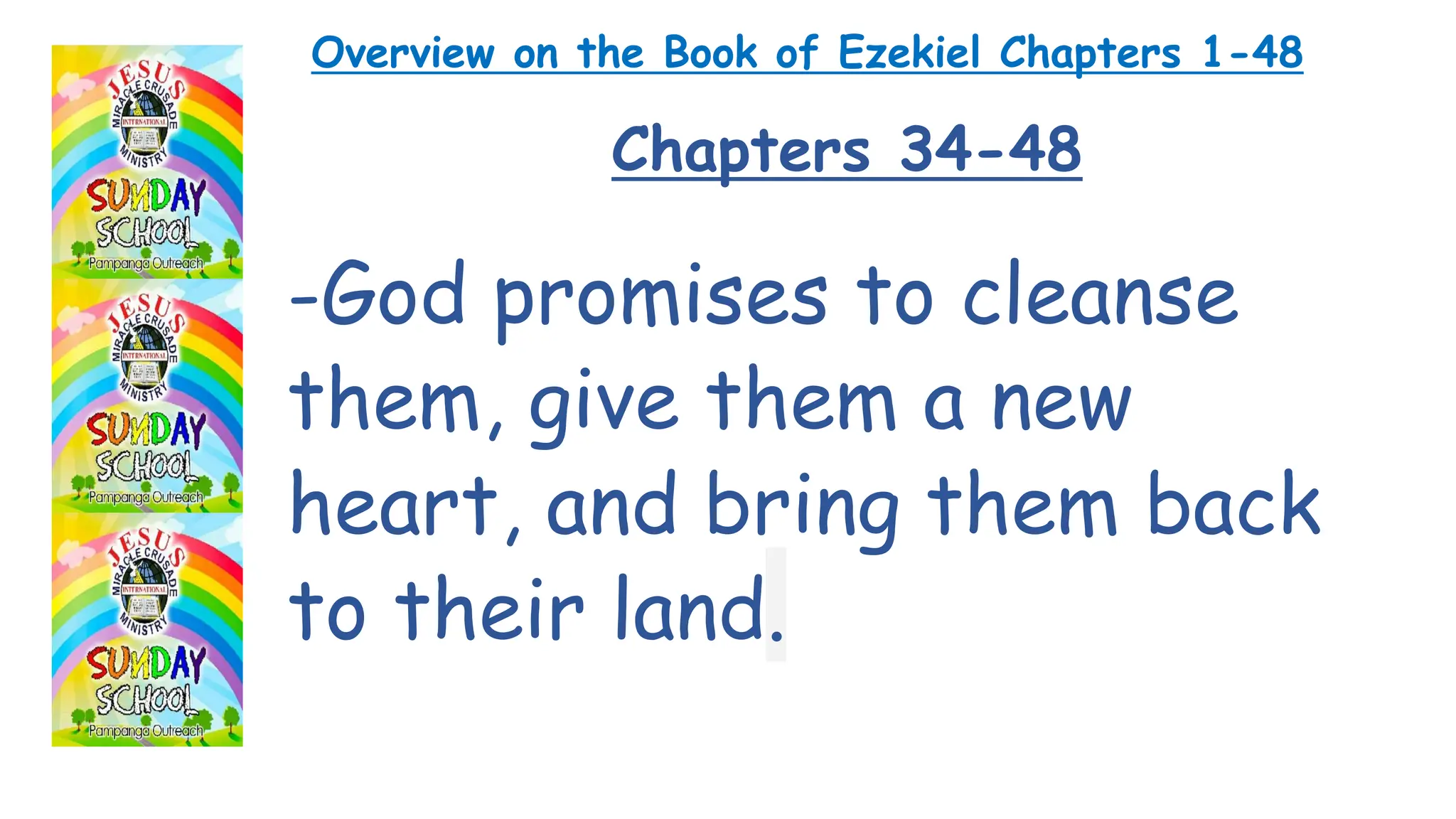 LESSON 6 BIBLE EZEKIEL DANIEL JEREMIAH A | PPT