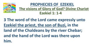 LESSON 6 BIBLE EZEKIEL DANIEL JEREMIAH A | PPTX