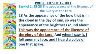 LESSON 6 BIBLE EZEKIEL DANIEL JEREMIAH A | PPTX