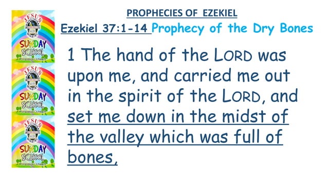 LESSON 6 BIBLE EZEKIEL DANIEL JEREMIAH A | PPT