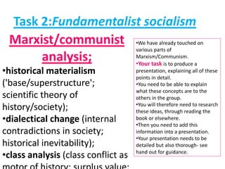 Marxist and communist analysis | PPT