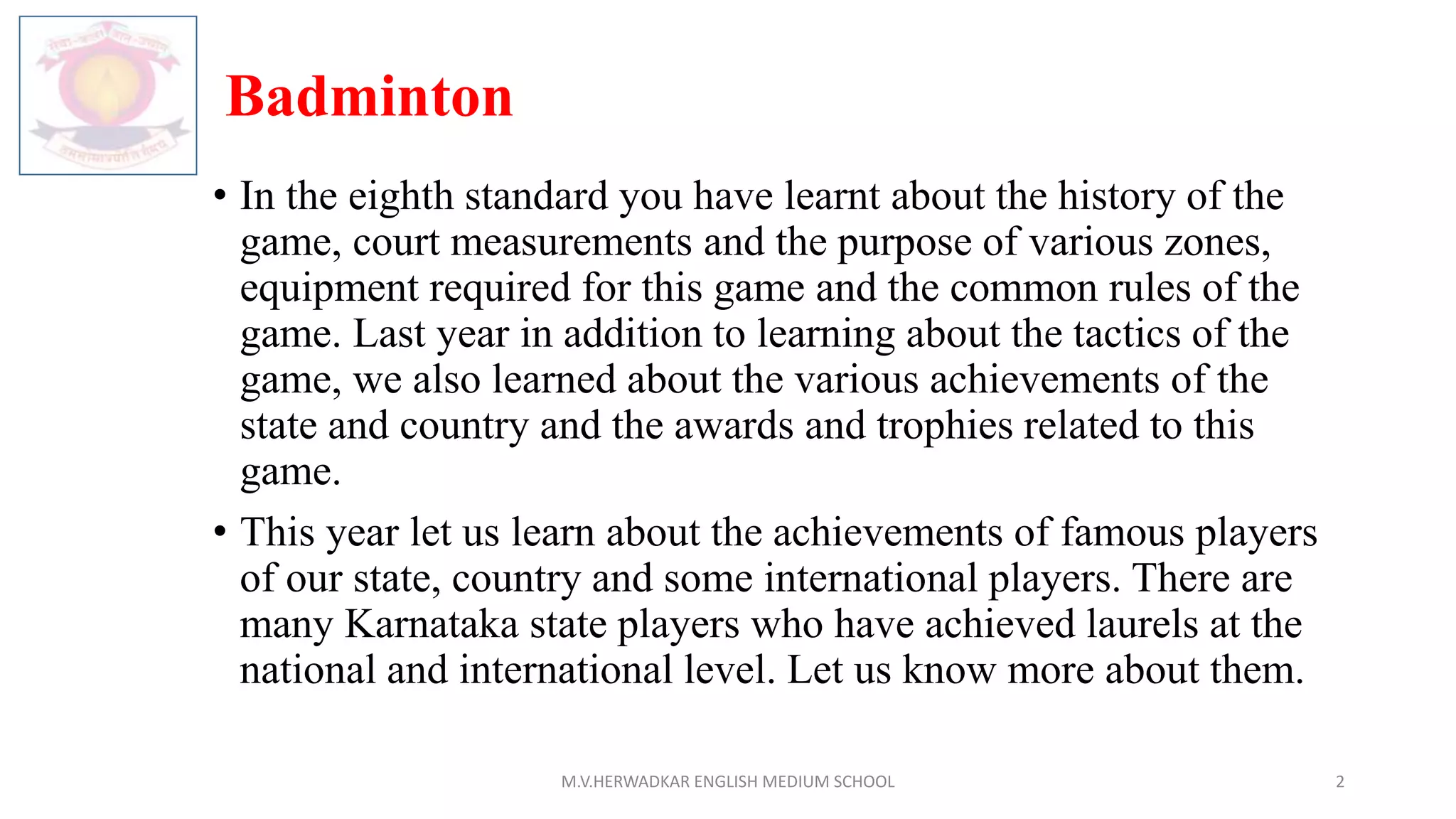 lesson-6 BADMINTON.pptx