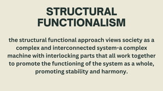 understanding social structure and their functions | PPT
