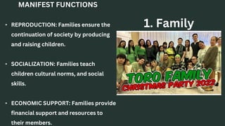 understanding social structure and their functions | PPT