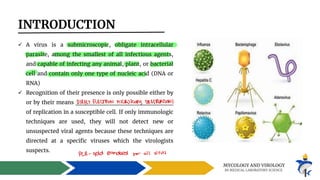 Comprehensive Introduction to Virology: Structure, Replication, and ...