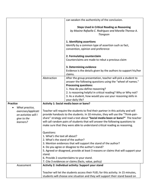 Lesson-7-Sample-LP-in-SHS (1).pdf senior high school | PDF