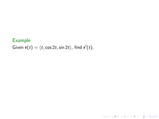 Lesson 7: Vector-valued functions | PDF