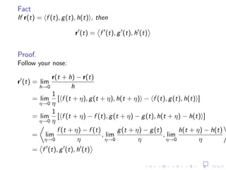 Lesson 7: Vector-valued functions | PDF