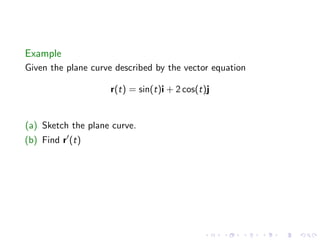 Lesson 7: Vector-valued functions | PDF