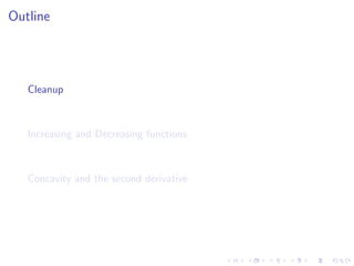 Lesson 7: What does f' say about f? | PPT