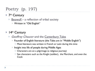 Lesson 7 British Literature | PPT