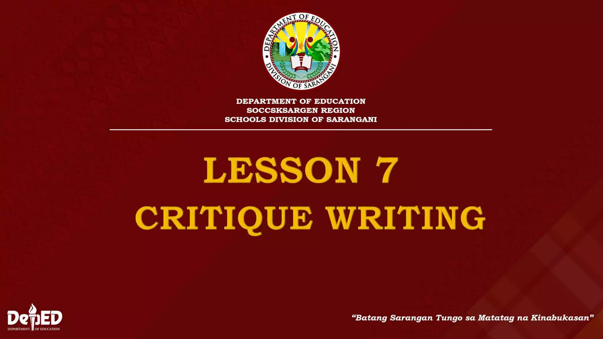 LESSON-7_CRITIQUE-WRITING.pptx