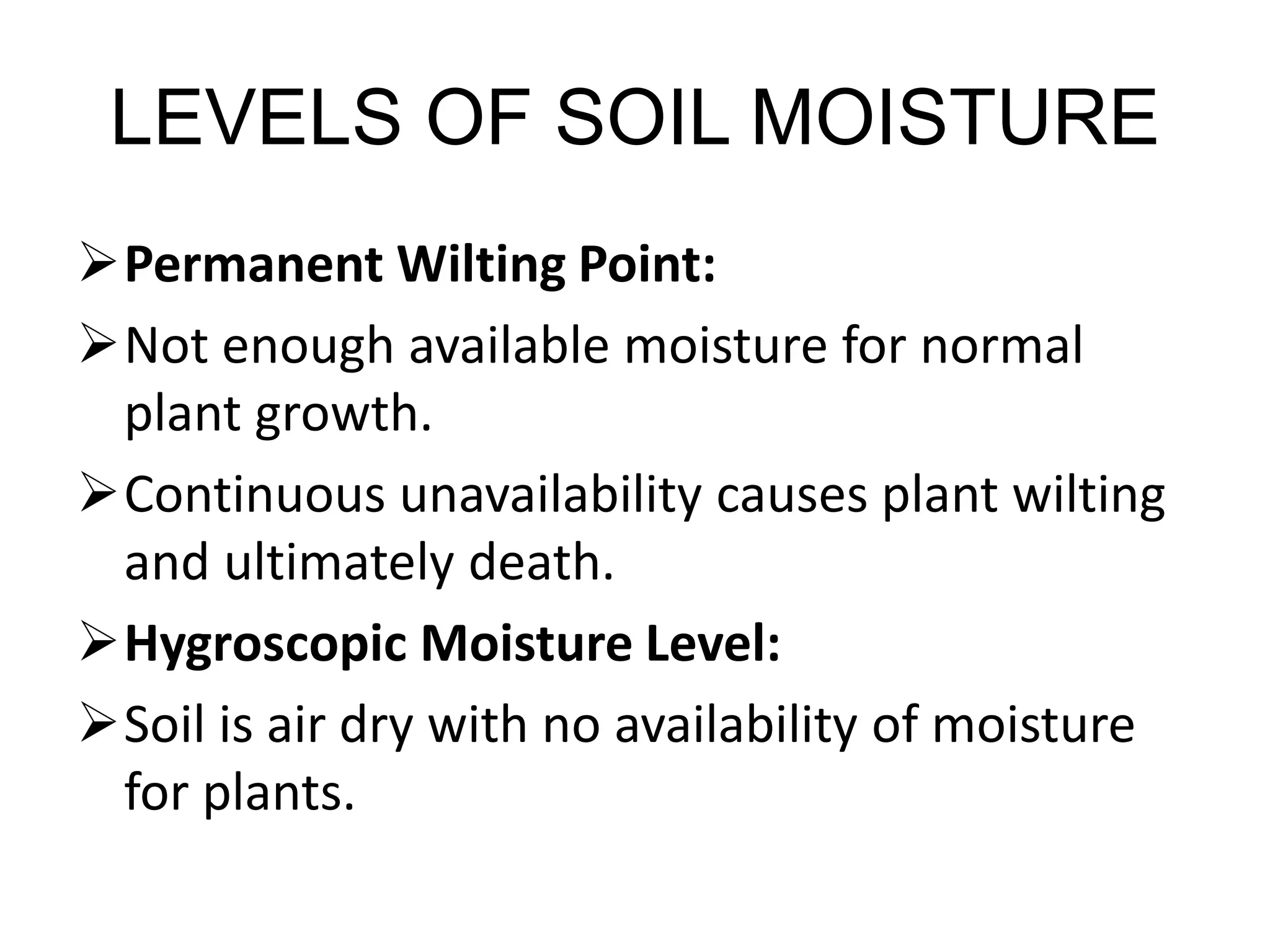 Water management type of water nutrients availability ans loses | PPT