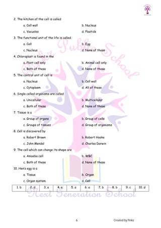 Lesson-8-1.pdf cell structure function presentation | PDF