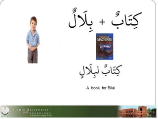 Idafa Structure in Arabic | PPT