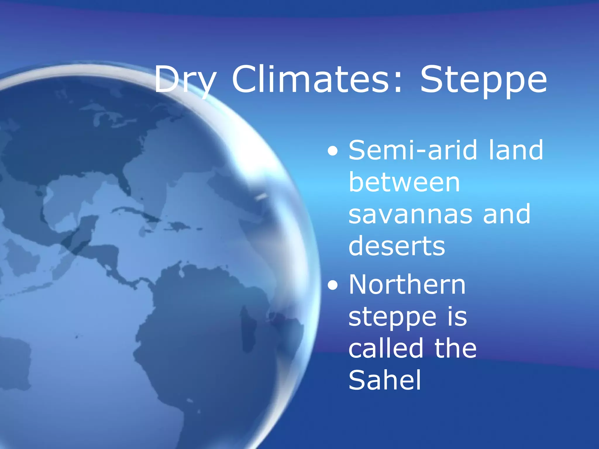 Climate And Vegetation of Africa South of the Sahara | PPT | Africa ...