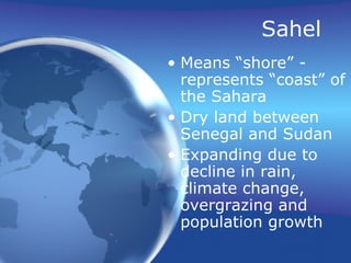 Climate And Vegetation of Africa South of the Sahara | PPT