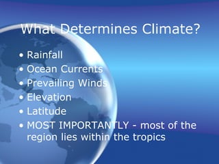 Climate And Vegetation of Africa South of the Sahara | PPT