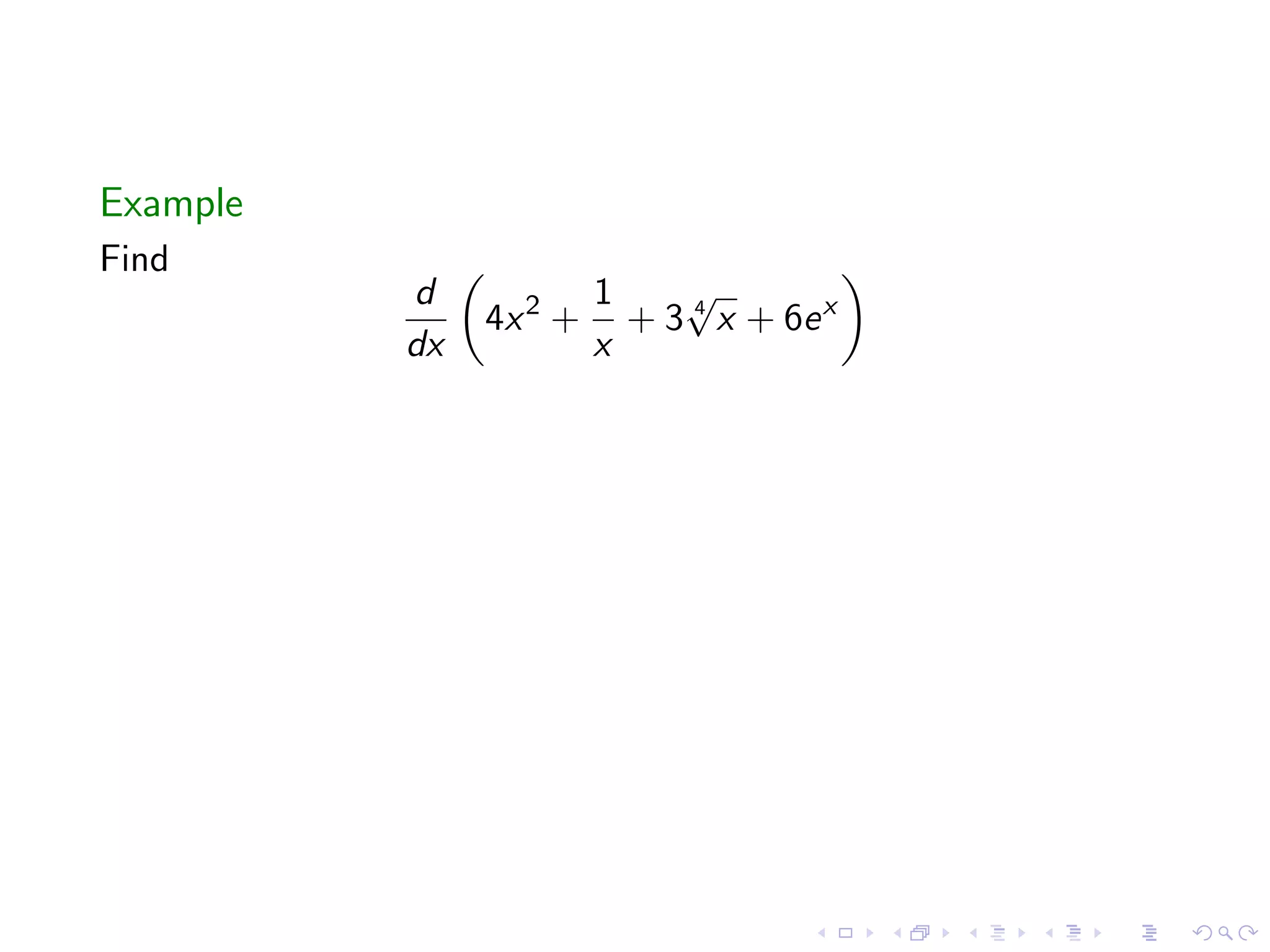 Lesson 8: Derivatives of Polynomials and Exponential functions | PDF