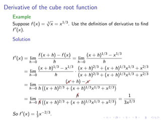Lesson 8: Derivatives of Polynomials and Exponential functions | PDF