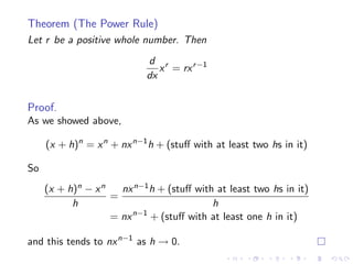 Lesson 8: Derivatives of Polynomials and Exponential functions | PDF