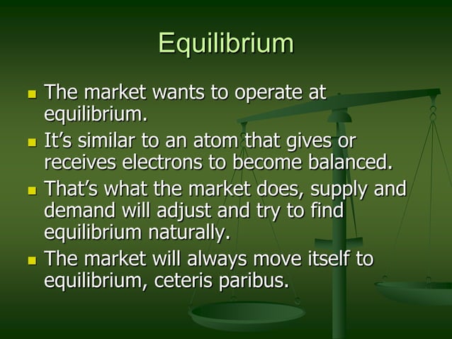 Lesson 8--equilibrium[1] | PPTX | Commodities | Economy