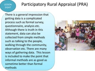 Lesson 8 - participatory planning | PDF