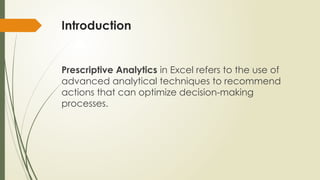 Lesson 8 the Prescriptive-Analytics.pptx