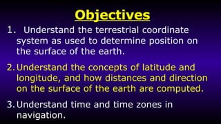 Lesson 8 - Navigation and time | PPT | Geography | Science