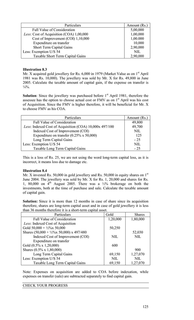 Lesson 8 capital-gains | PDF