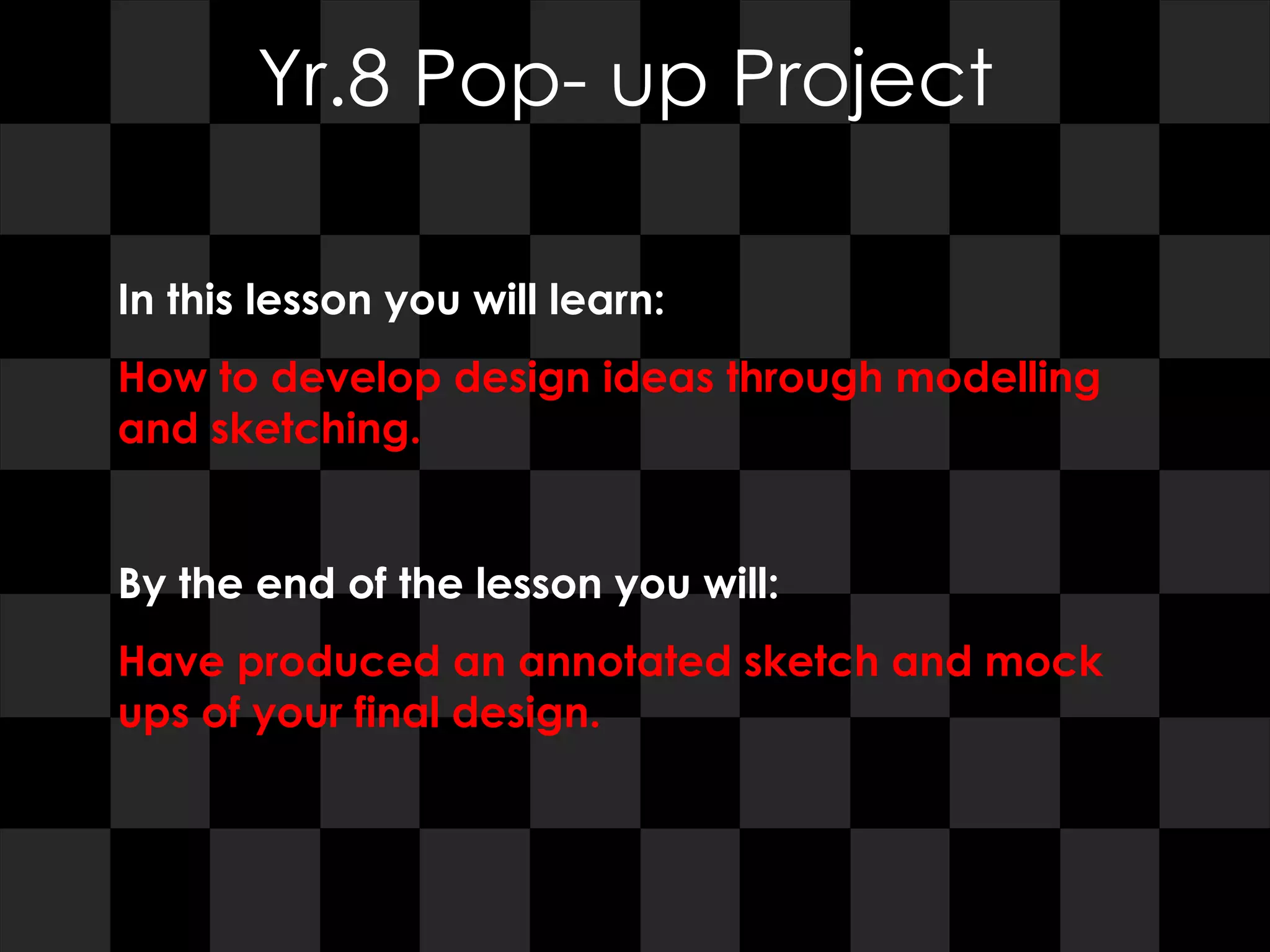 Lesson 9 (Final Design) | PPT