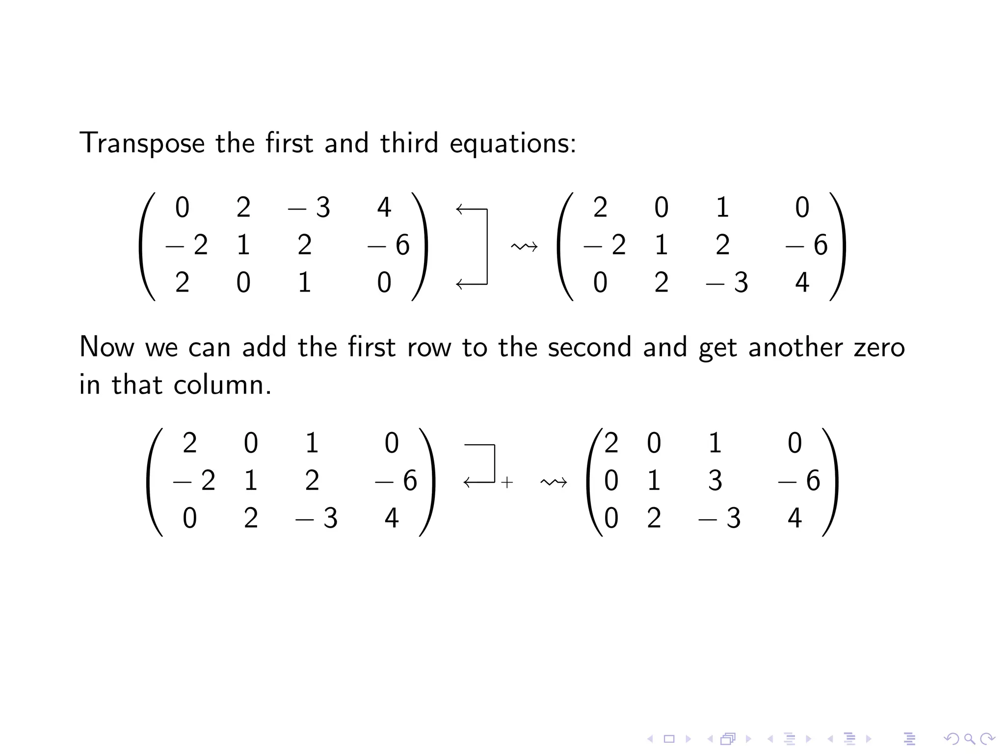 Lesson 9: Gaussian Elimination | PDF