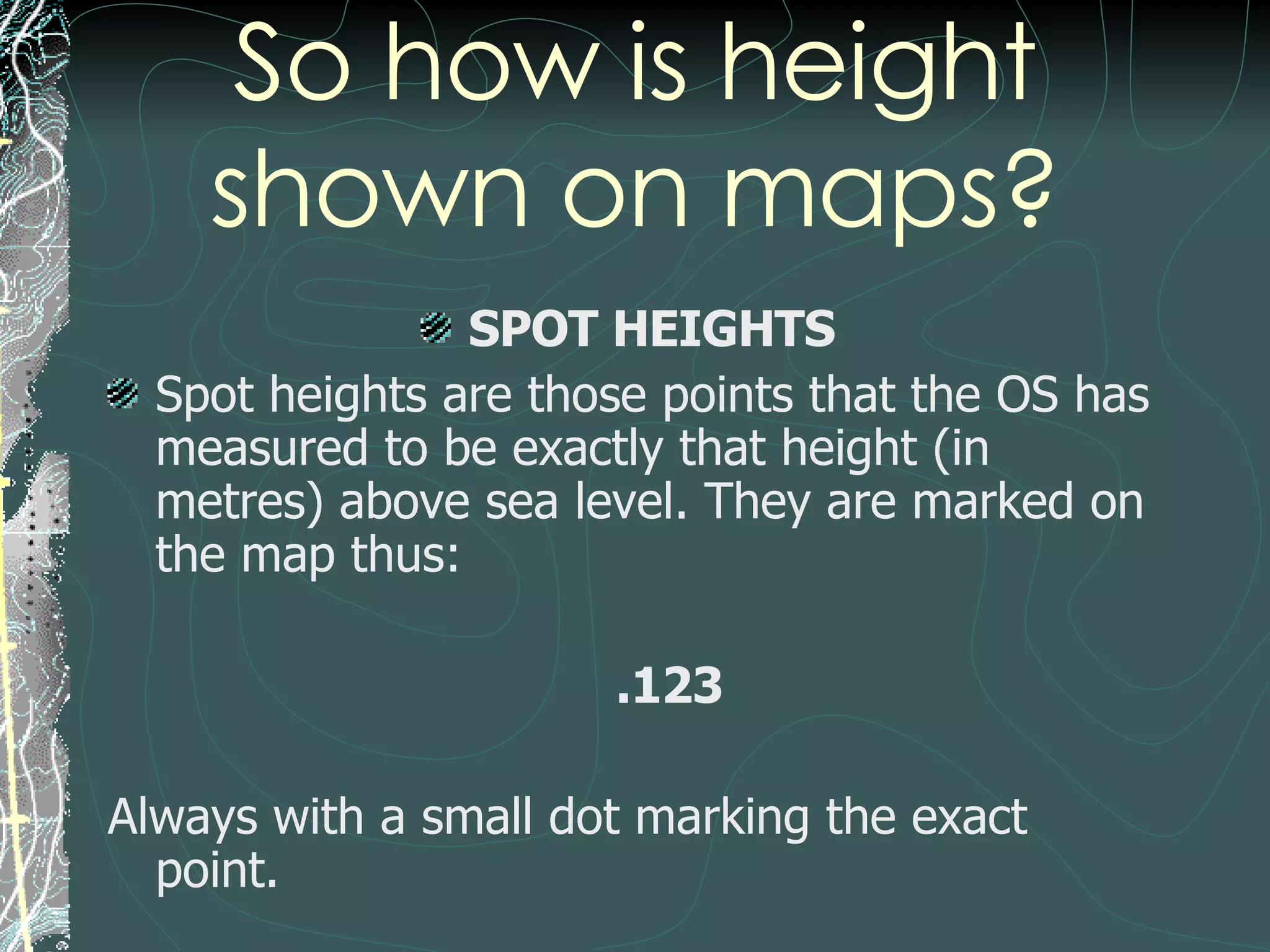 Lesson 9 How Do I Measure Height On A Map | PPT