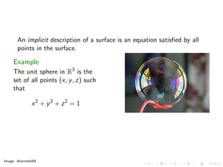 Lesson 9: Parametric Surfaces | PDF | 3-D Graphics | Computer Software and Applications