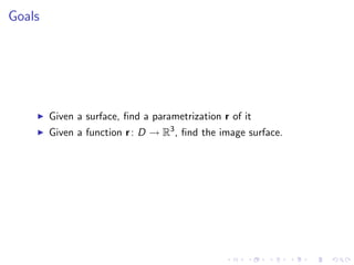 Lesson 9: Parametric Surfaces | PDF | 3-D Graphics | Computer Software and Applications