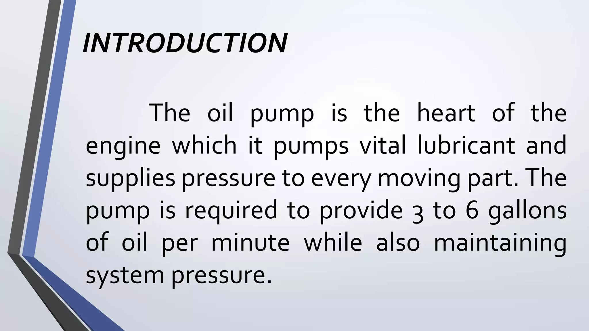 Lesson - Check and Test Oil Pump Assembly.pptx