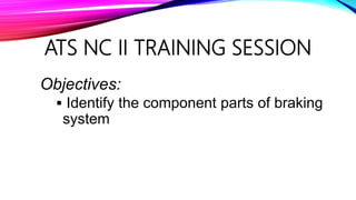 Lesson - Component Parts of Braking System.pptx