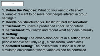 LESSON - CONDUCT SURVEY EXPERIMENT OR OBSERVATION (1).pptx