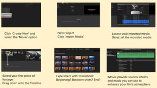Editing on iMovie for GCSE Students in KS3 | PDF