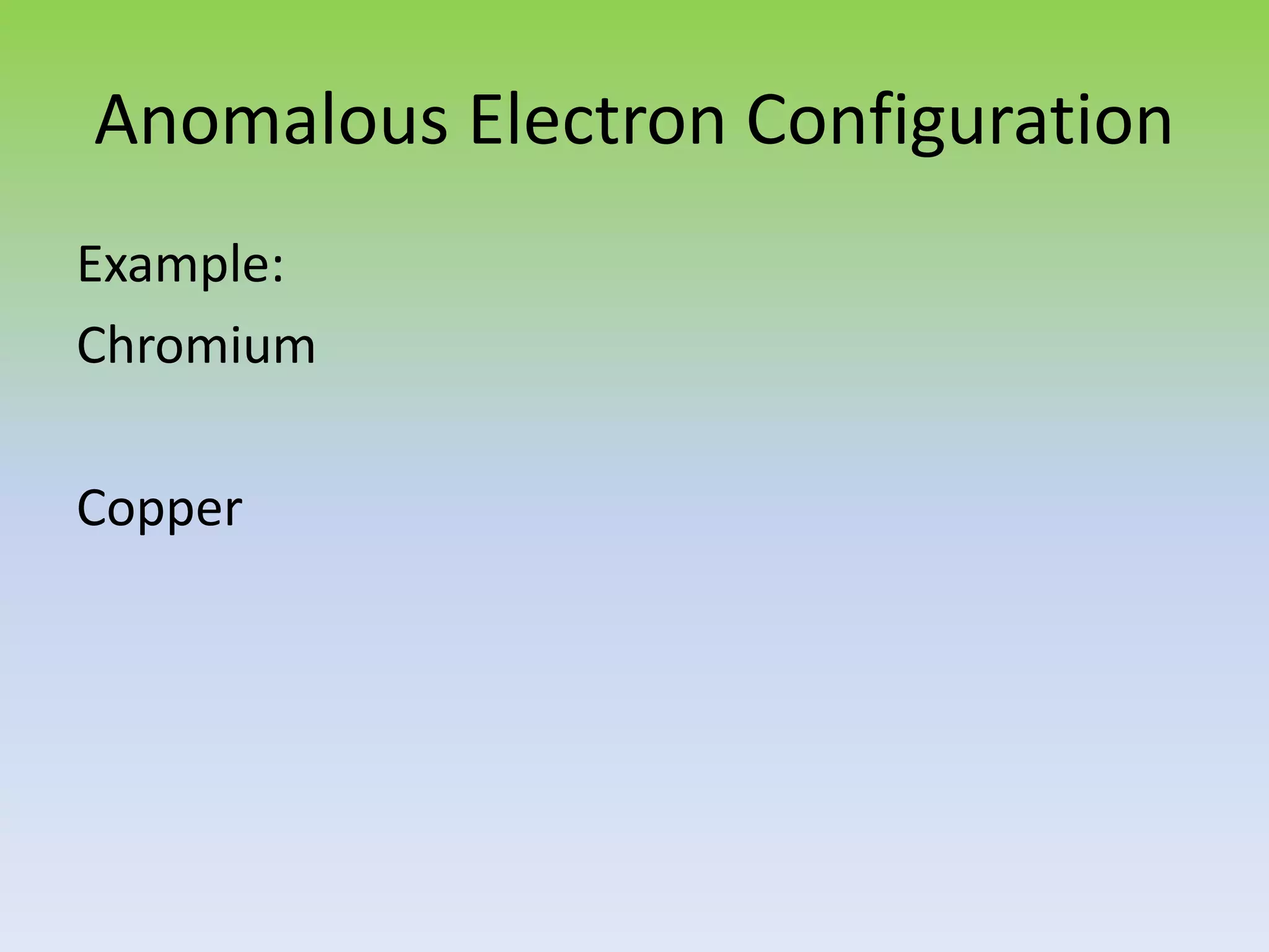 Electron configuration | PPTX
