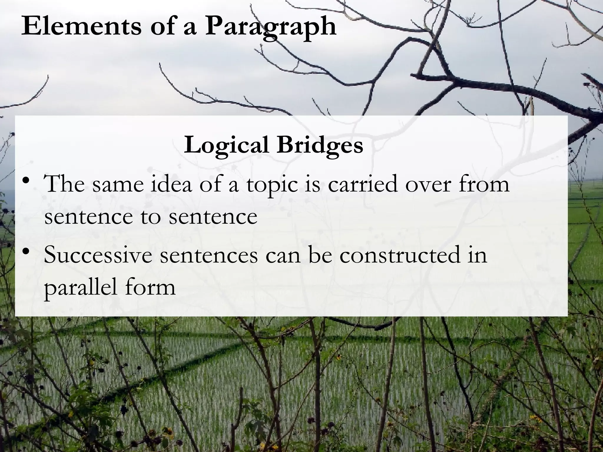 Lesson Four: Paragraphing | PPT