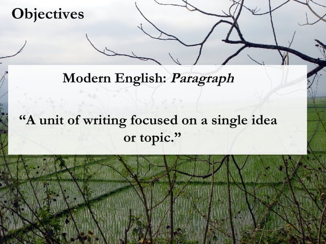 Lesson Four: Paragraphing | PPT