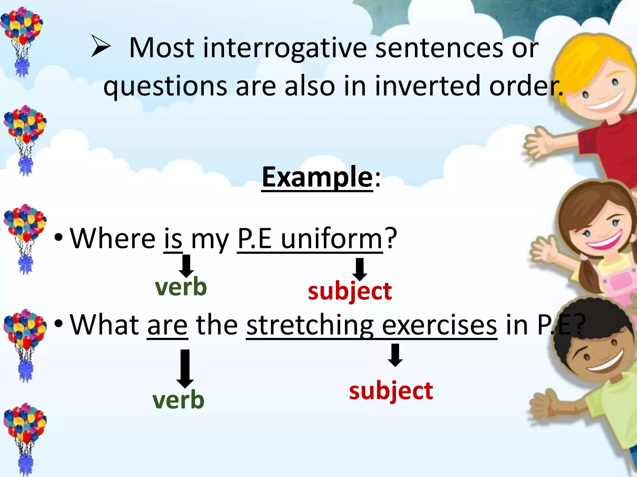 SUBJECT VERB AGREEMENT 5 | PPTX