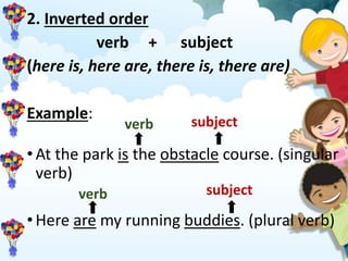 SUBJECT VERB AGREEMENT 5 | PPTX