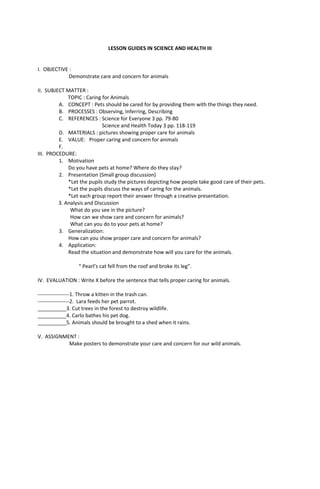 Lesson guides-1st-grading | DOC