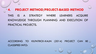 Approaches, Methods and Techniques in Teaching EPP | PPTX