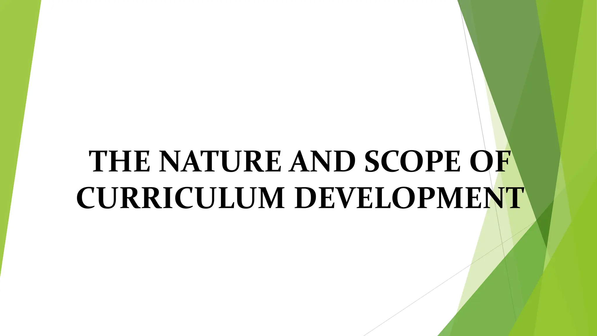 LESSON-IN-CURRICULUM.pptx the nature scope | PPTX