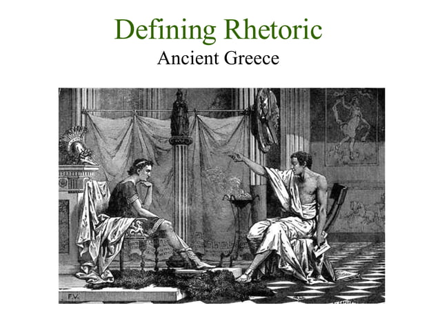Lesson One: Defining Rhetoric | PPT