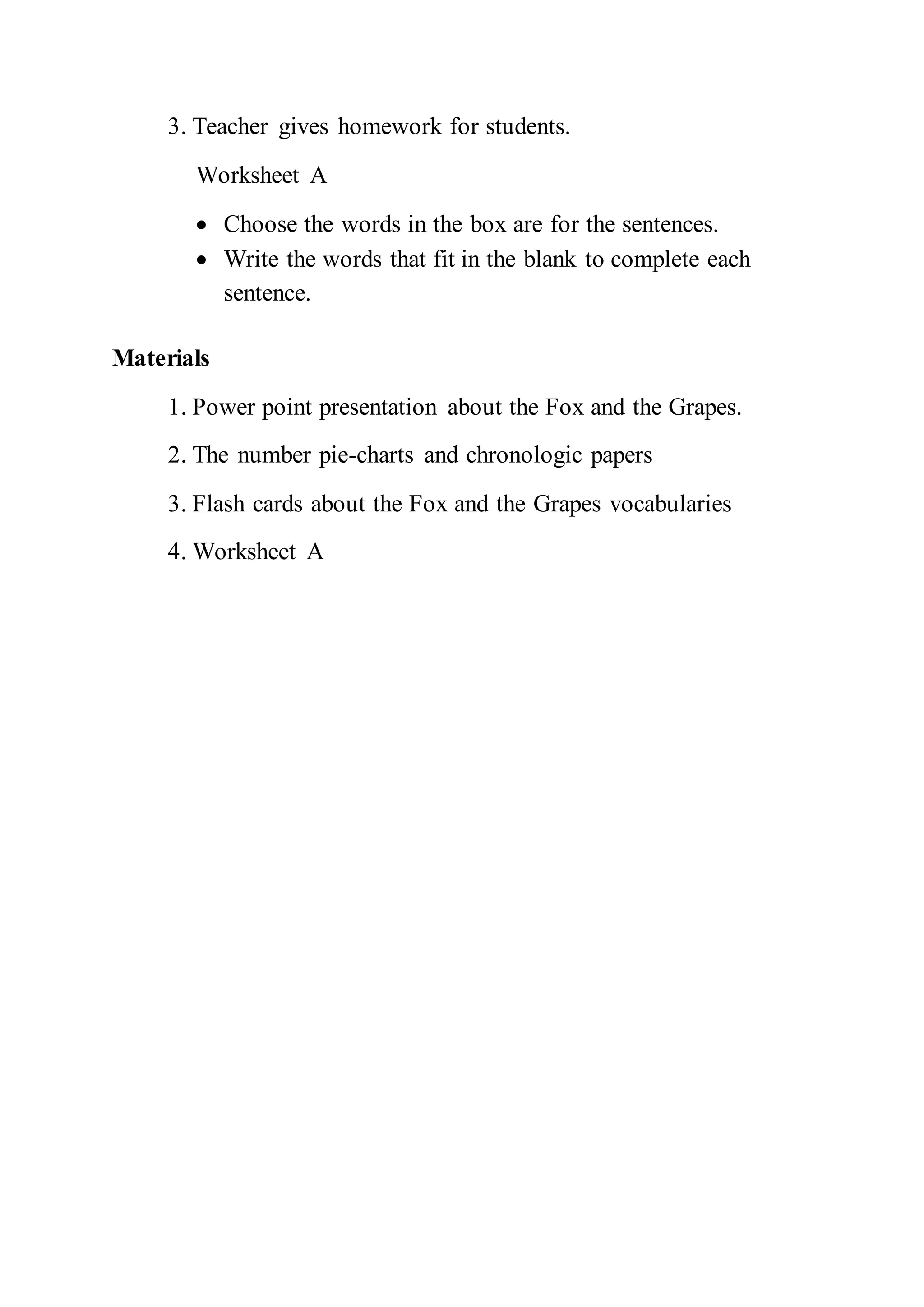 Content-Based Reading Lesson Plan | DOCX