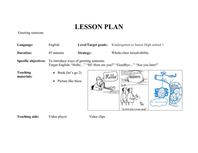 Lesson Plan | PPT